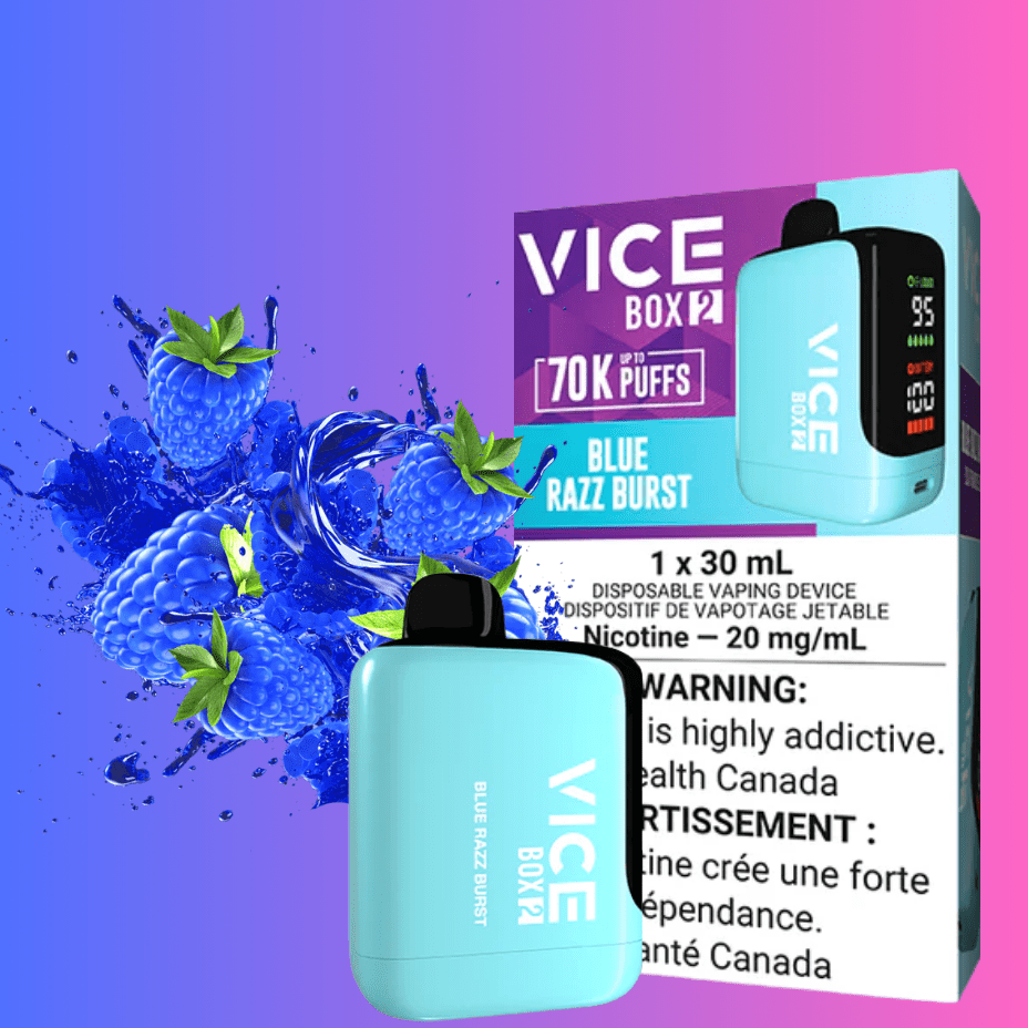 Vice Box 2 70k Disposable Vape-Blue Razz Burst in Winkler Manitoba ...